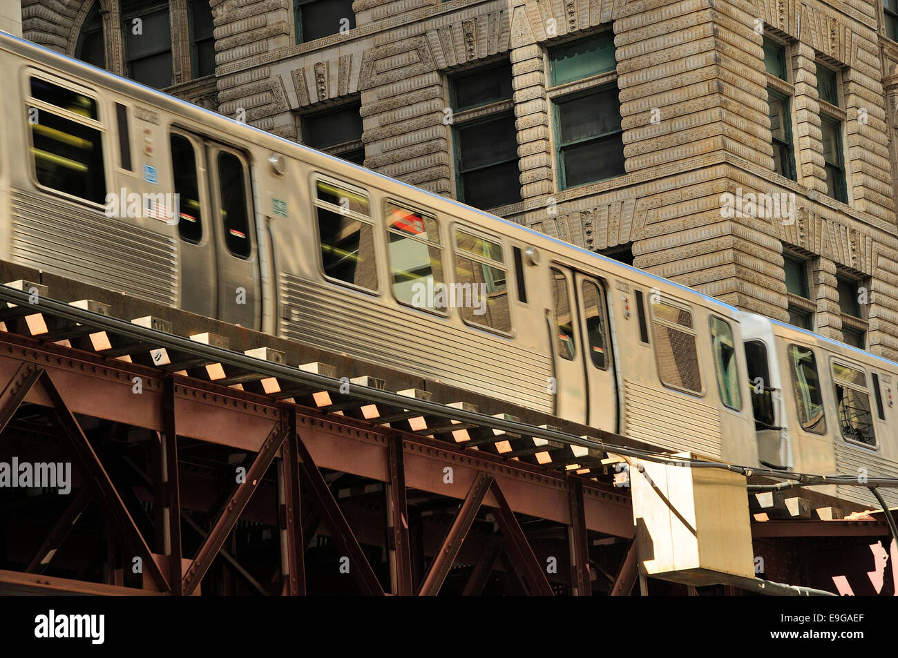 L Train Chicago Loop High Resolution Stock Photography and Images - Alamy