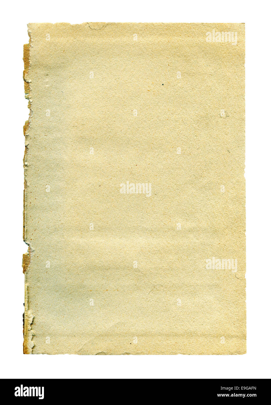 Old paper isolated Stock Photo - Alamy