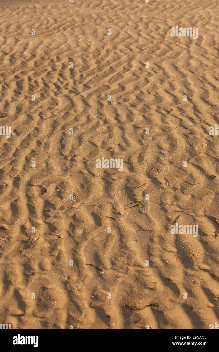 Beach sand texture wave pattern Stock Photo - Alamy
