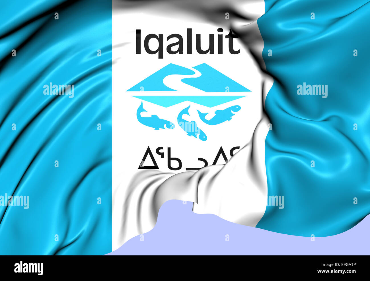 Flag of Iqaluit Stock Photo - Alamy