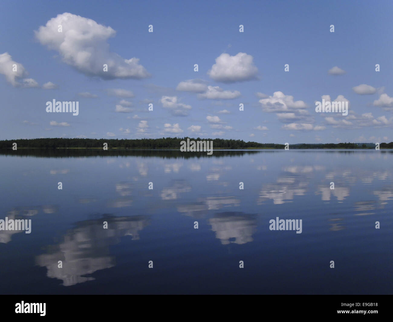 Lake Asnen in Sweden Stock Photo - Alamy
