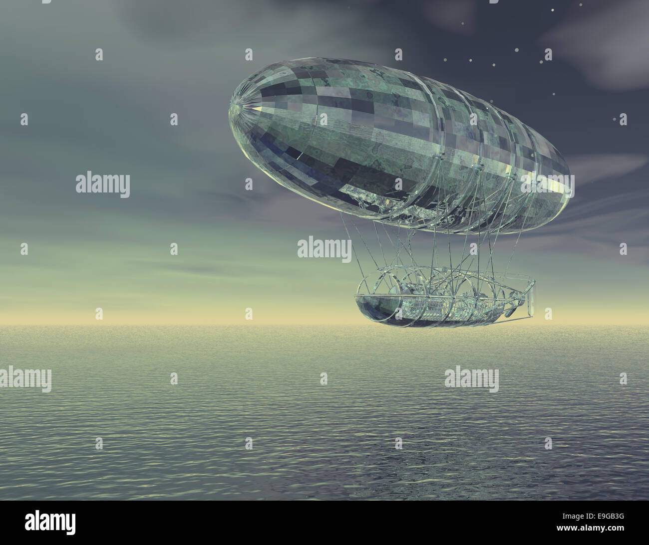 All metal airship hi-res stock photography and images - Alamy