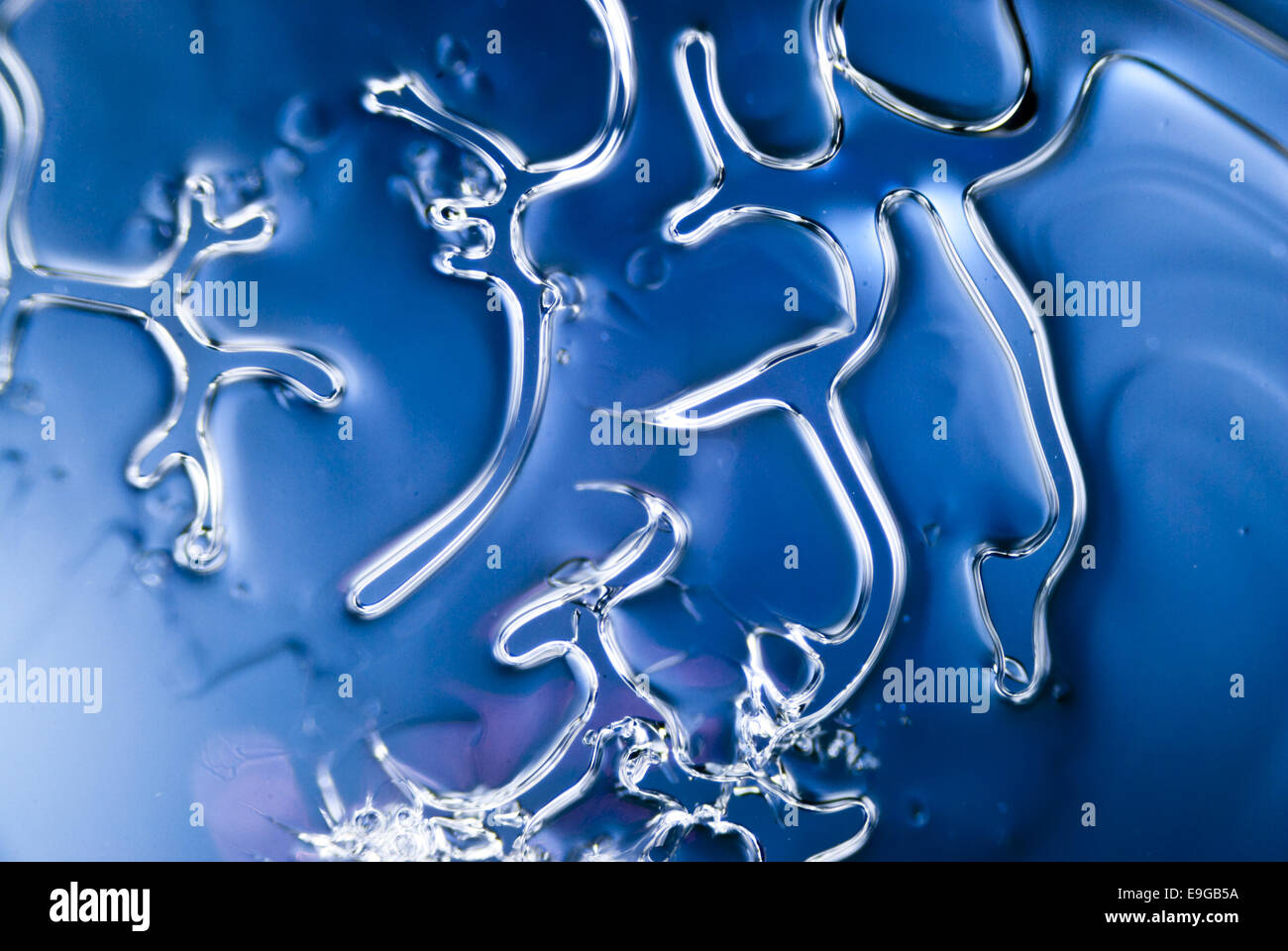 Glue under a Microscope Stock Photo - Alamy