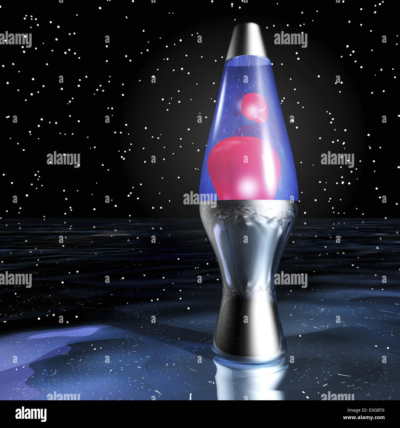Blue lava lamp hi-res stock photography and images - Alamy