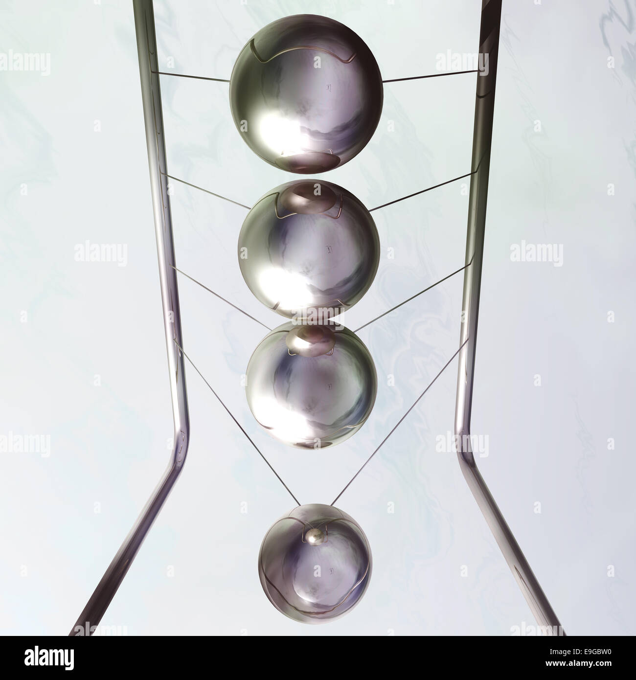 Newtons pendel hi-res stock photography and images - Alamy