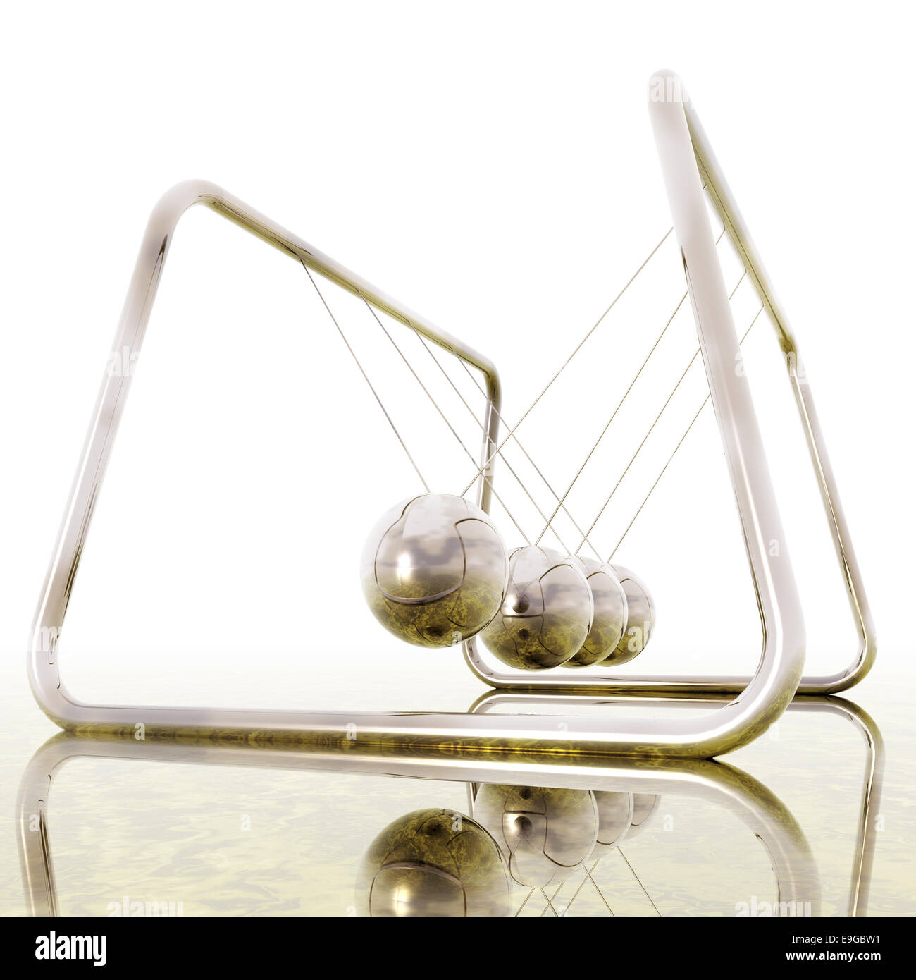 Newtons pendel hi-res stock photography and images - Alamy