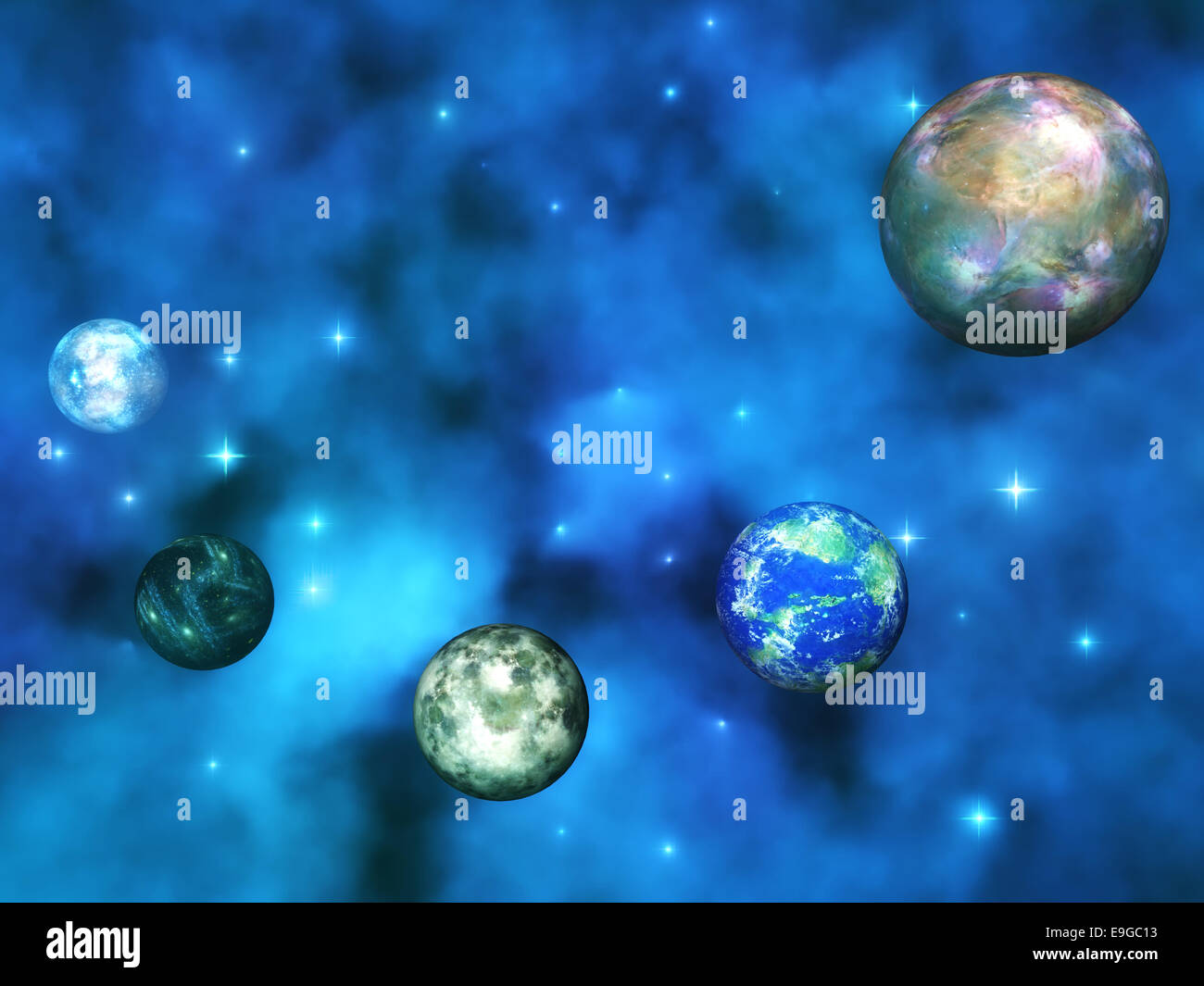 Universe visualization hi-res stock photography and images - Alamy