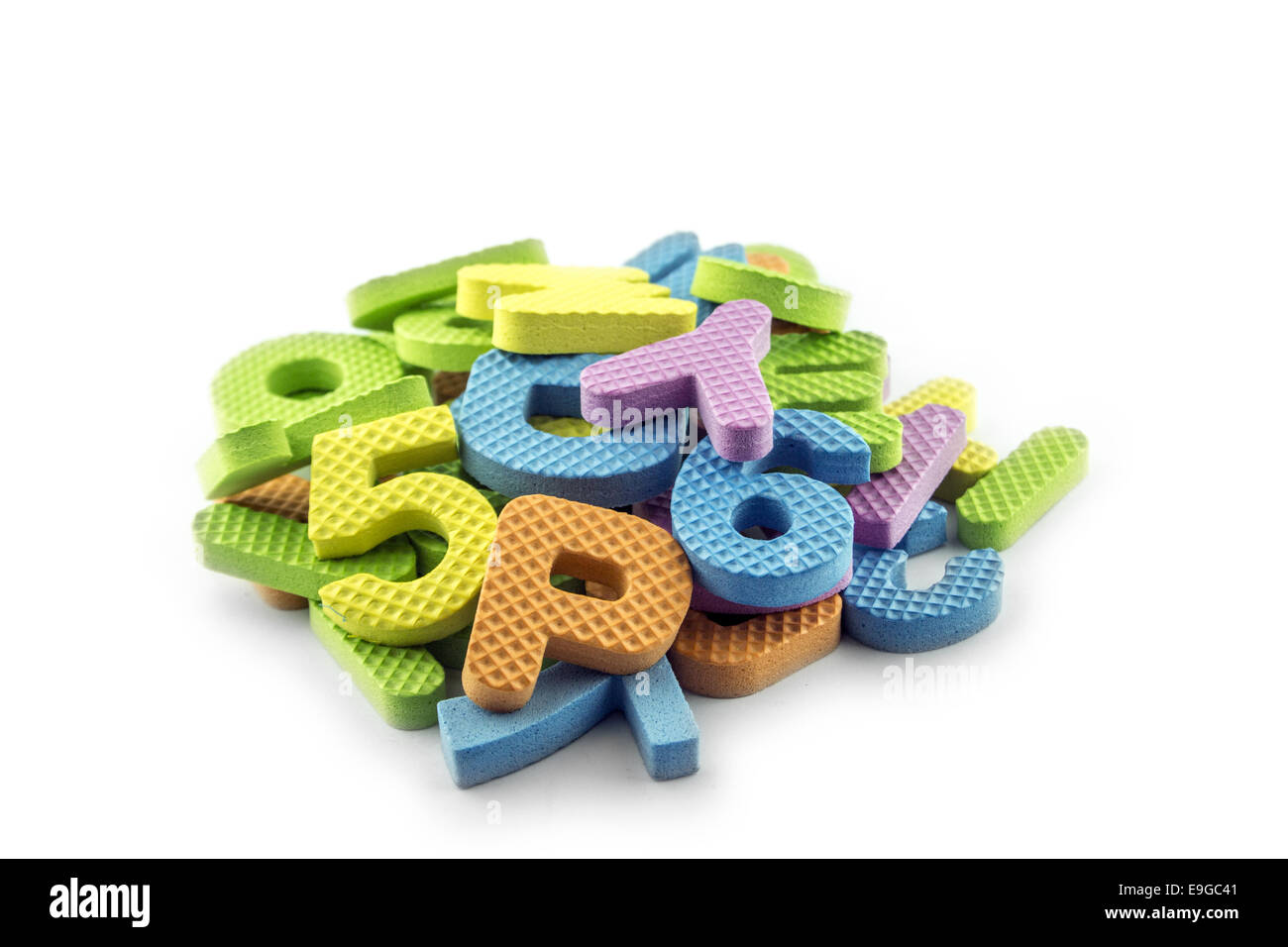 colorful alphabet letters Stock Photo - Alamy