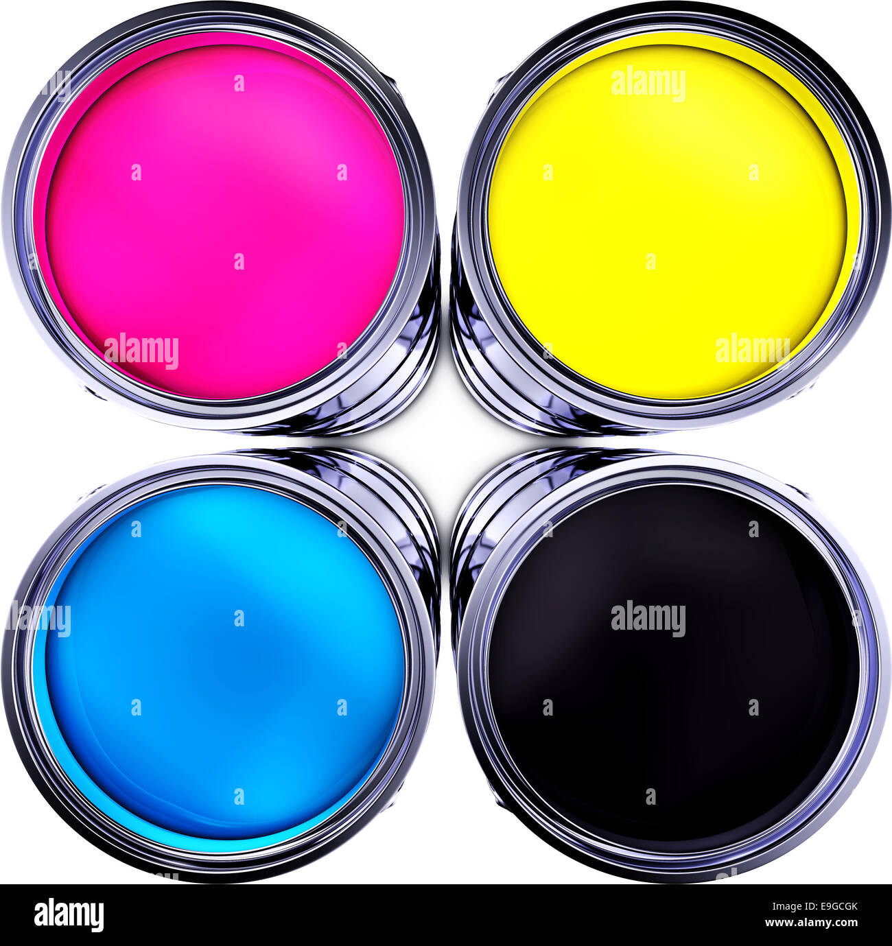 Cmyk painting hi-res stock photography and images - Alamy