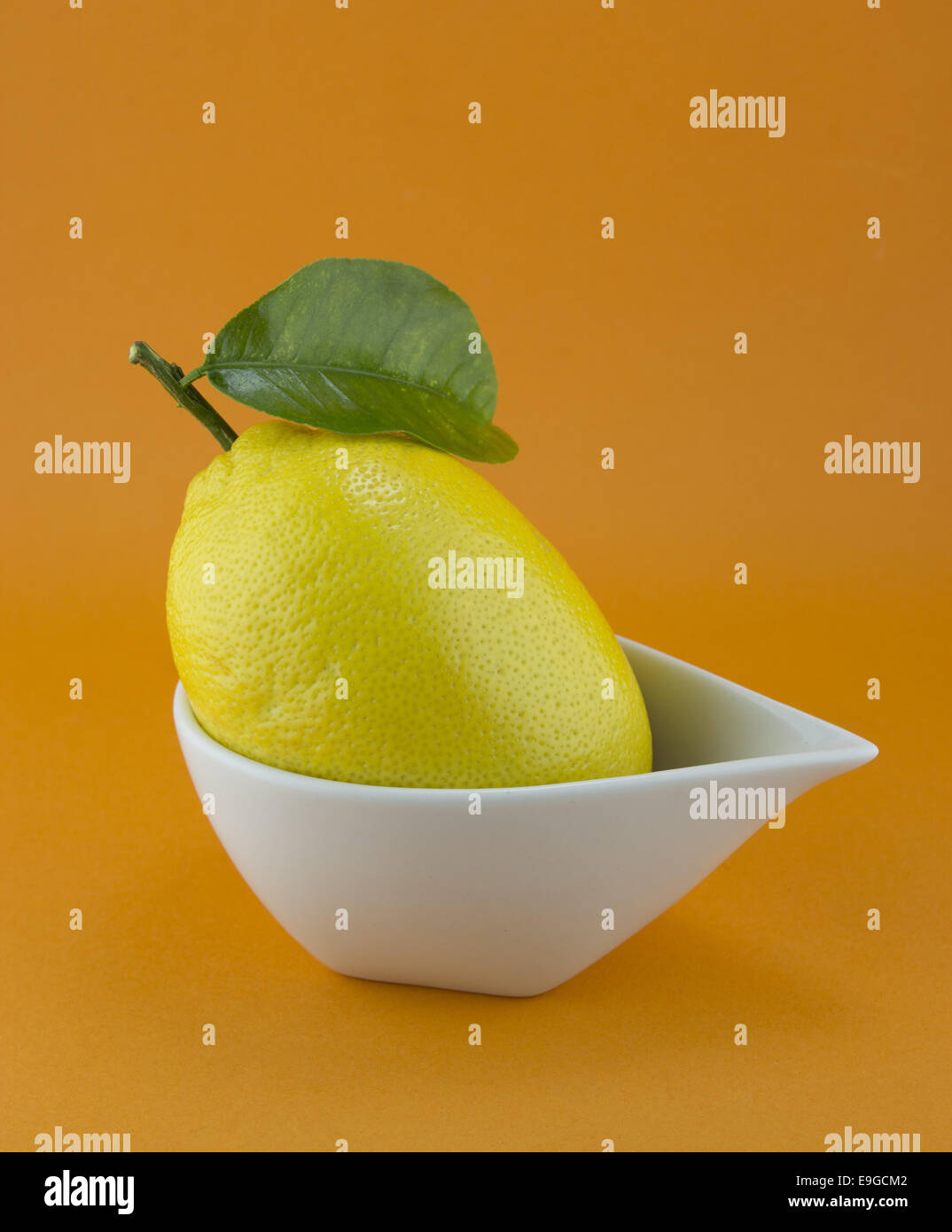 Ripe yellow lemon leaf hi-res stock photography and images - Alamy