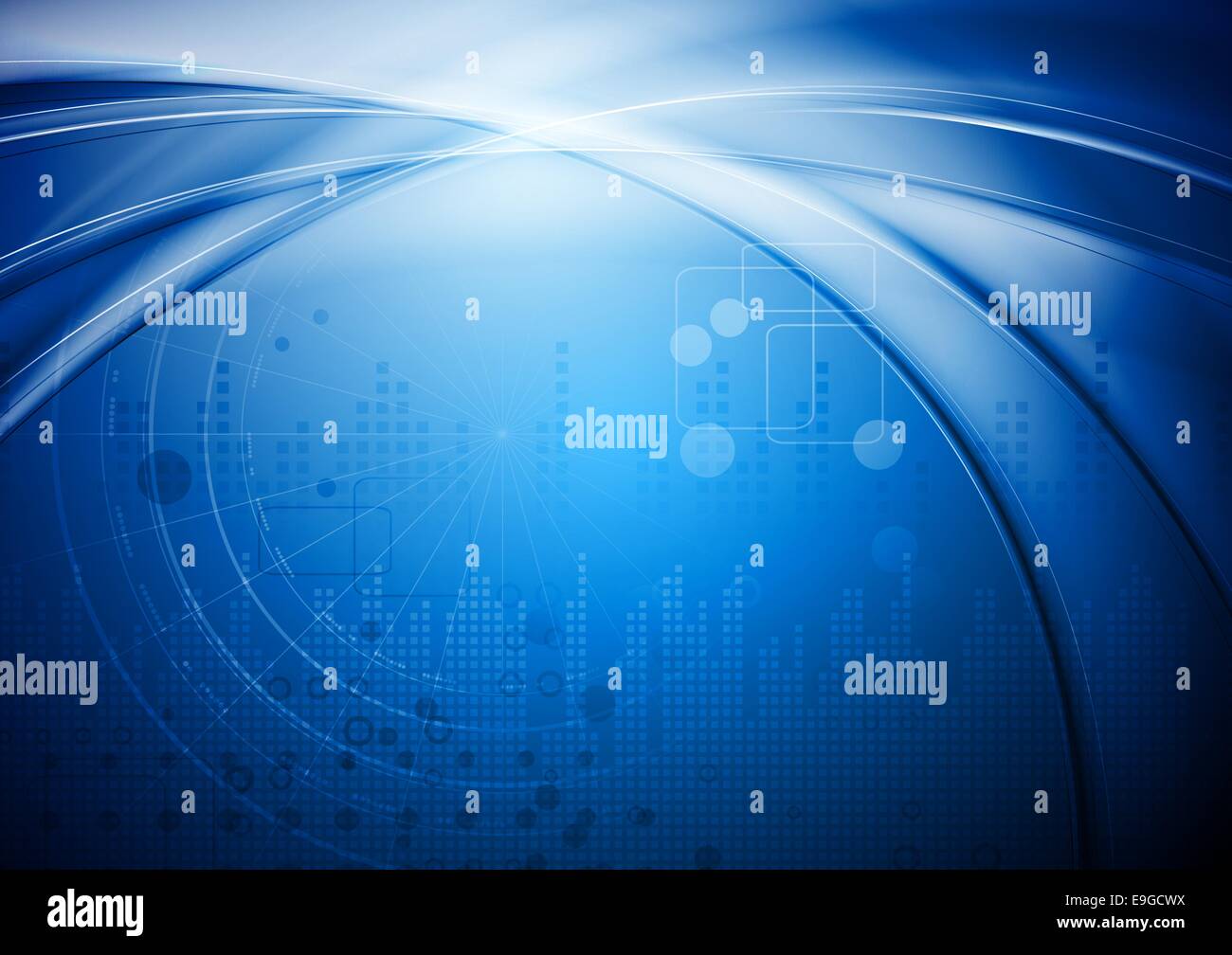 Hi-tech abstract background. illustration eps 10 Stock Photo - Alamy