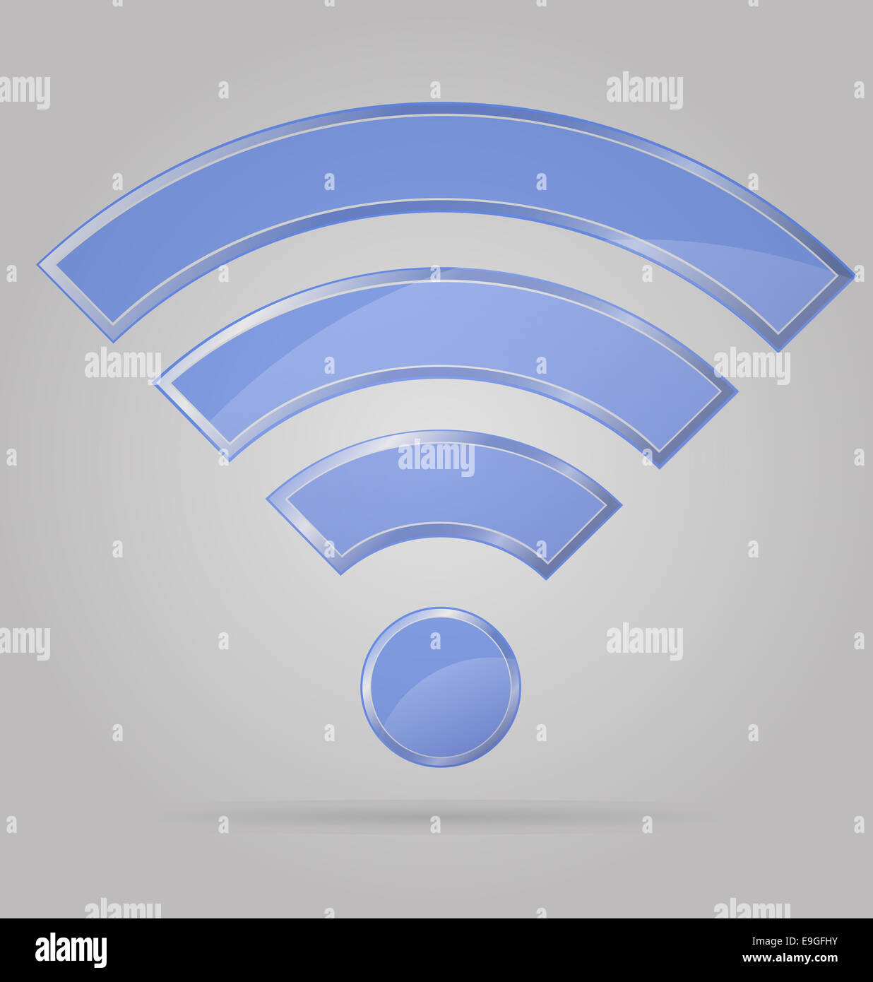 transparent sign wi fi vector illustration isolated on gray background ...