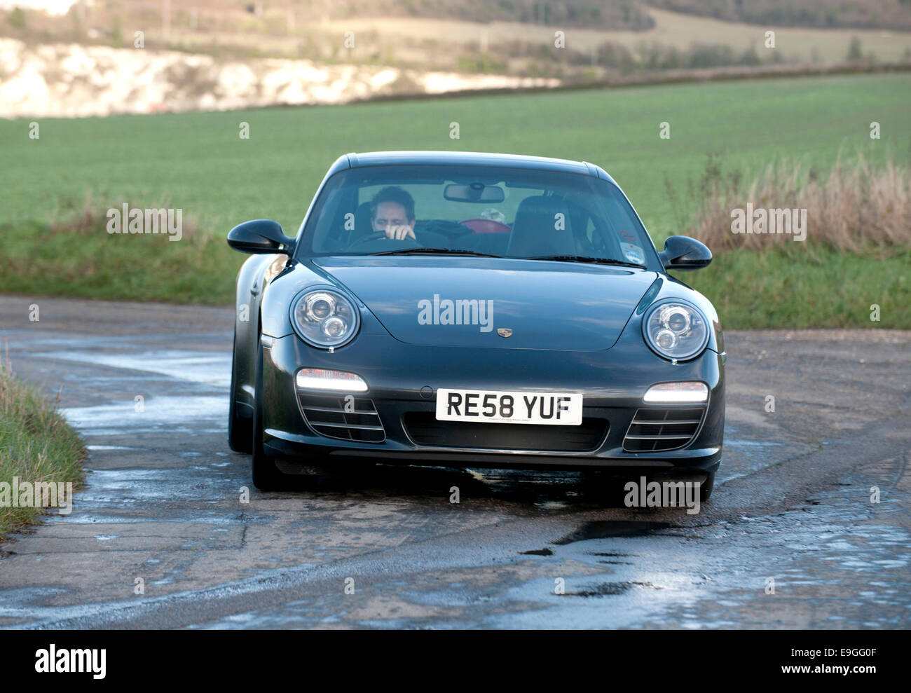 Porsche 911 rear engined German sports car Stock Photo - Alamy