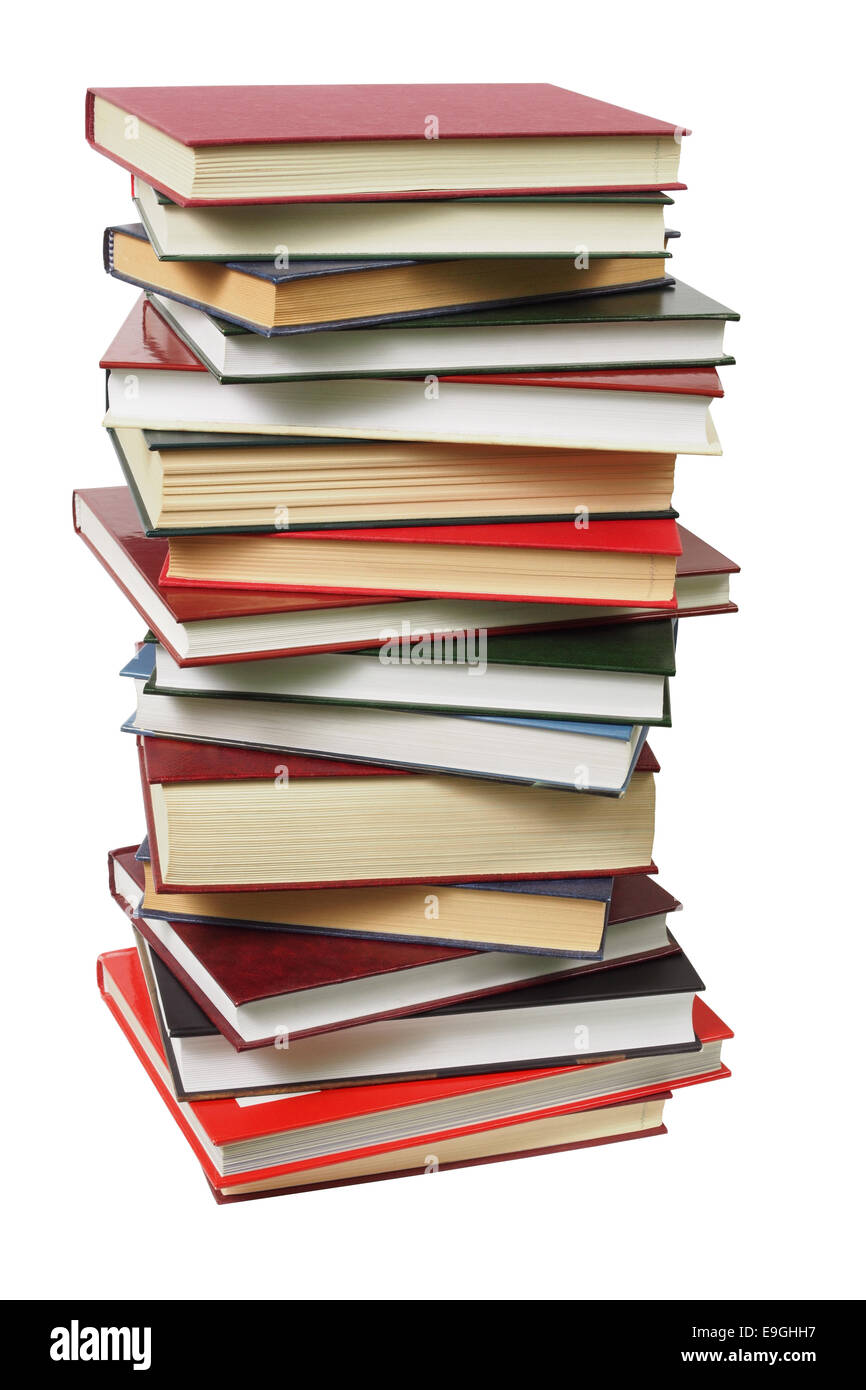 Stack of books Stock Photo - Alamy