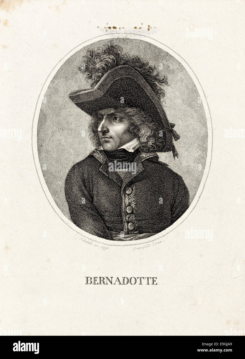 Portrait of jean baptiste bernadotte hi-res stock photography and ...