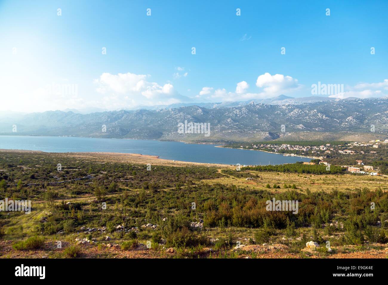 Azure sea wave landscape hi-res stock photography and images - Alamy