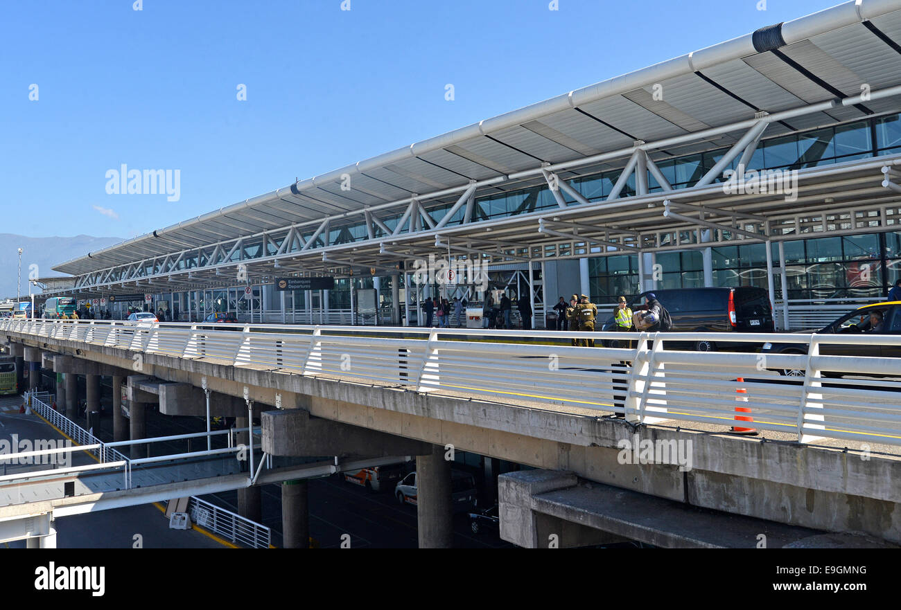 Arturo Merino Benitez international airport Pudahuel Santiago Chile Stock Photo - Alamy