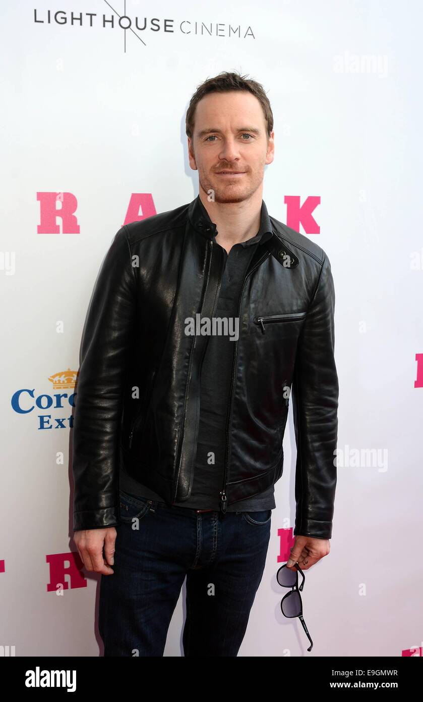 Irish premiere of Frank at The Lighthouse Cinema... Featuring: Michael ...