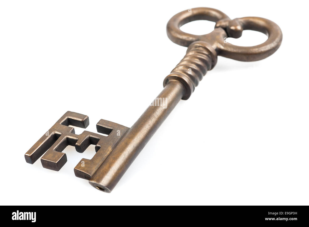 Old golden key lock hi-res stock photography and images - Alamy