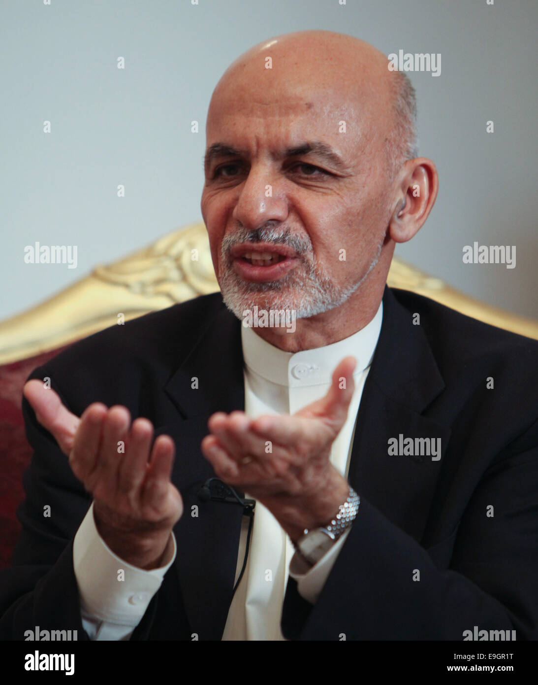 Kabul, Afghanistan. 27th Oct, 2014. Afghan President Ashraf Ghani ...