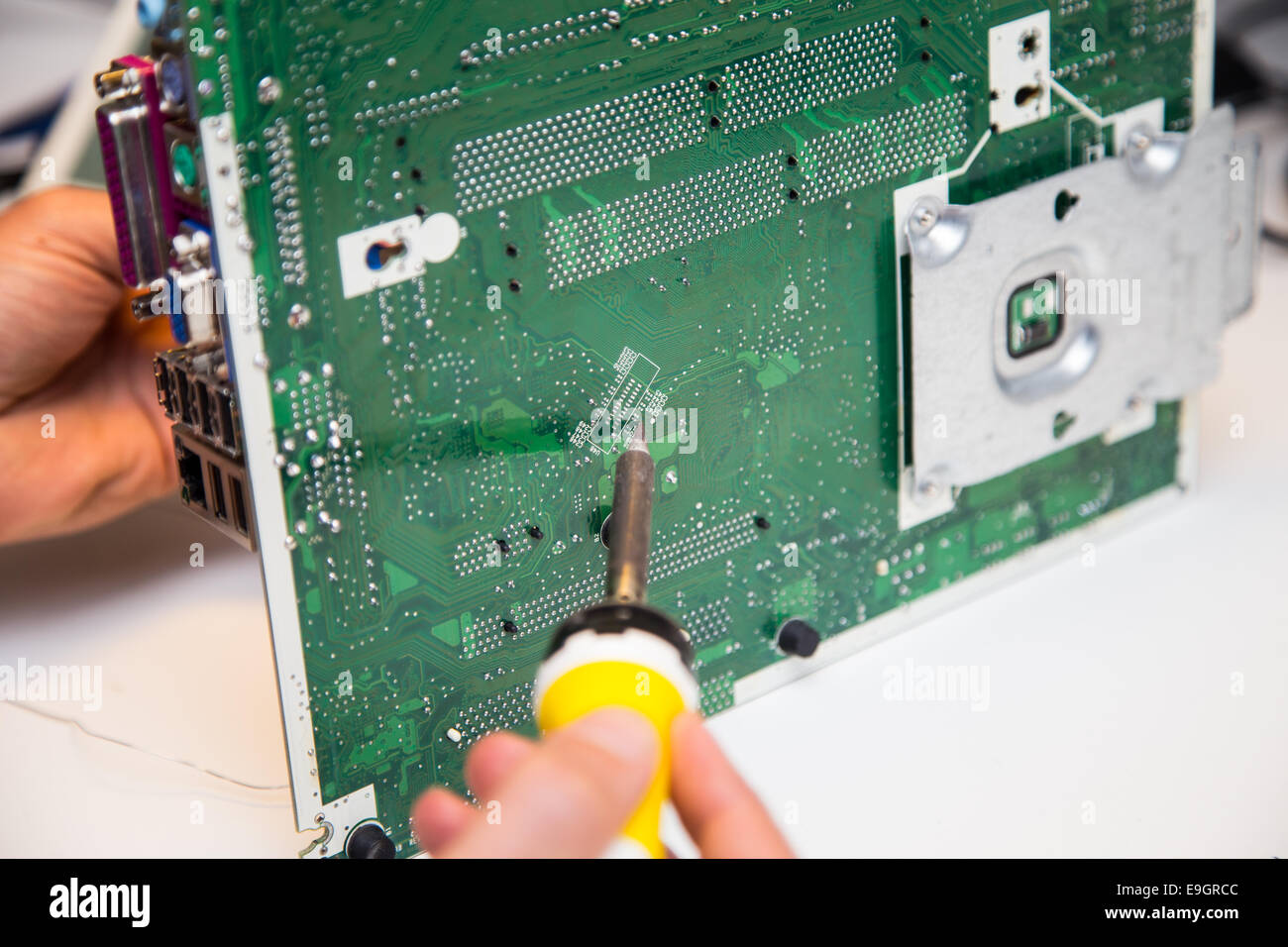 Soldering circuit board hi-res stock photography and images - Alamy