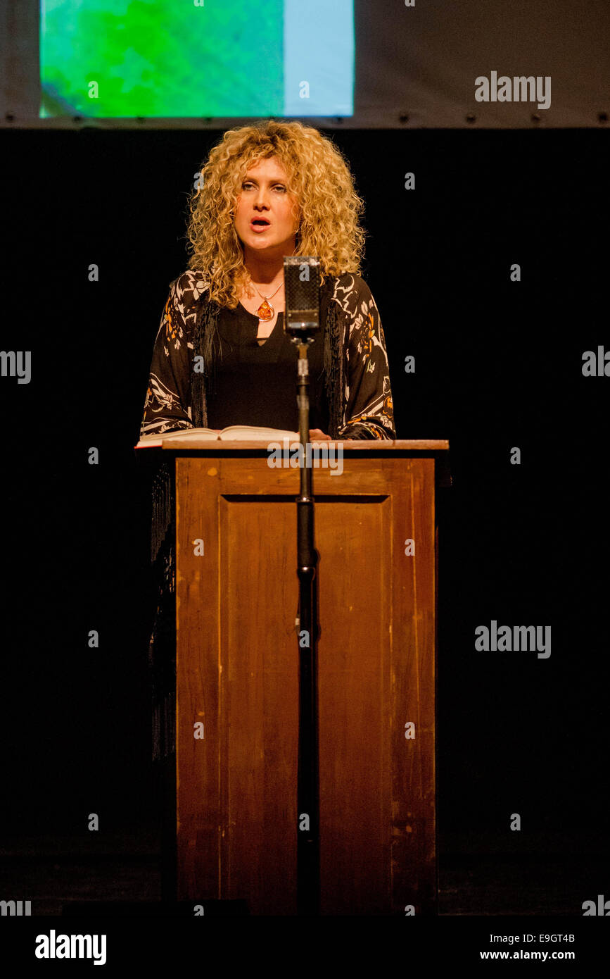Swansea, UK. Monday 27 October 2014 Pictured: Llinos Daniel Re ...