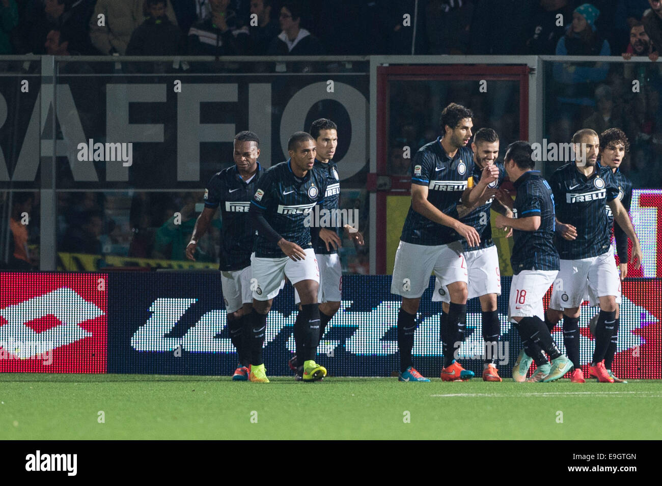 Cesena, Italy. 26th Oct, 2014. Inter team group Football/Soccer ...