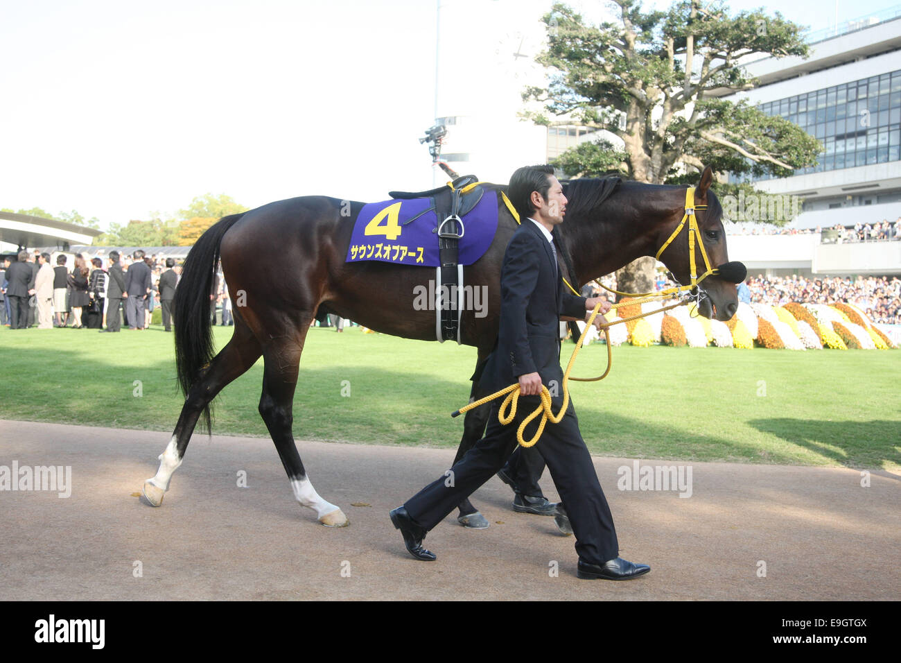 Kyoto, Japan. 26th Oct, 2014. Sounds of Earth Horse Racing : Sounds of ...