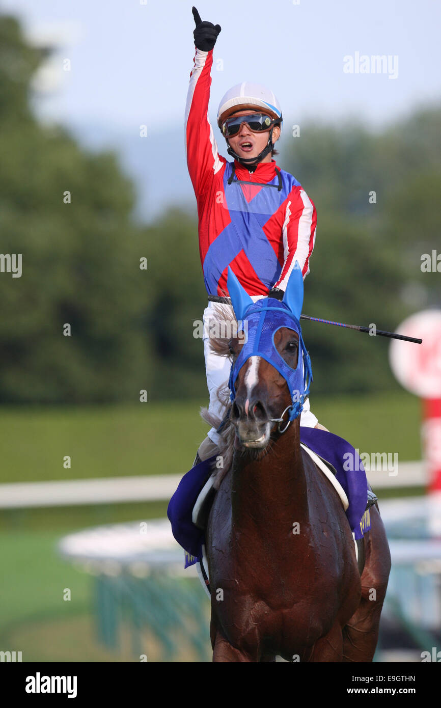 Kyoto, Japan. 26th Oct, 2014. Toho Jackal (Manabu Sakai) Horse Racing ...