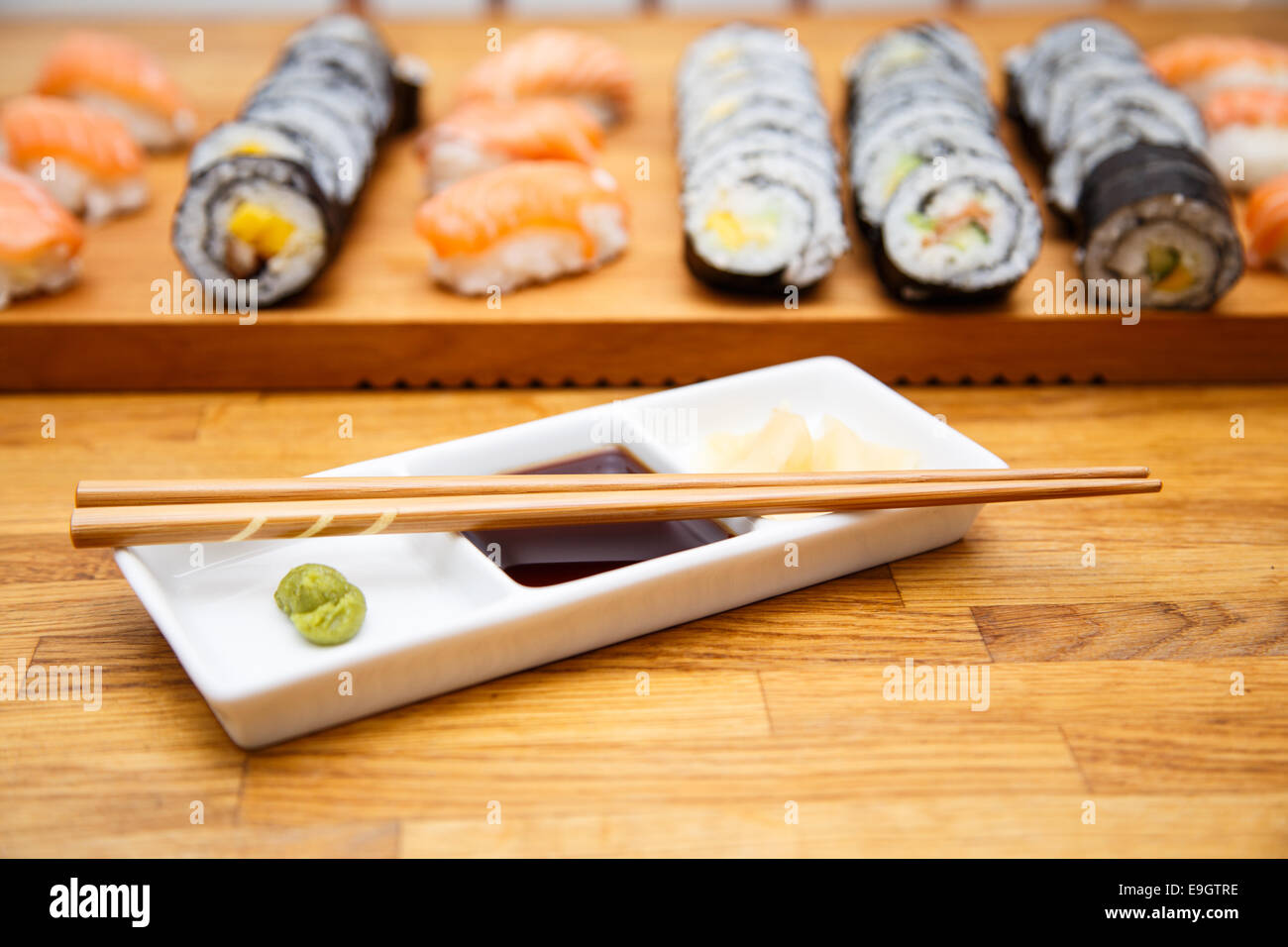 Ready for eating sushi hi-res stock photography and images - Alamy