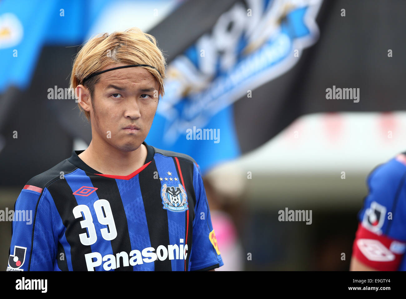 Osaka, Japan. 20th Sep, 2014. Takashi Usami (Gamba) Football/Soccer ...