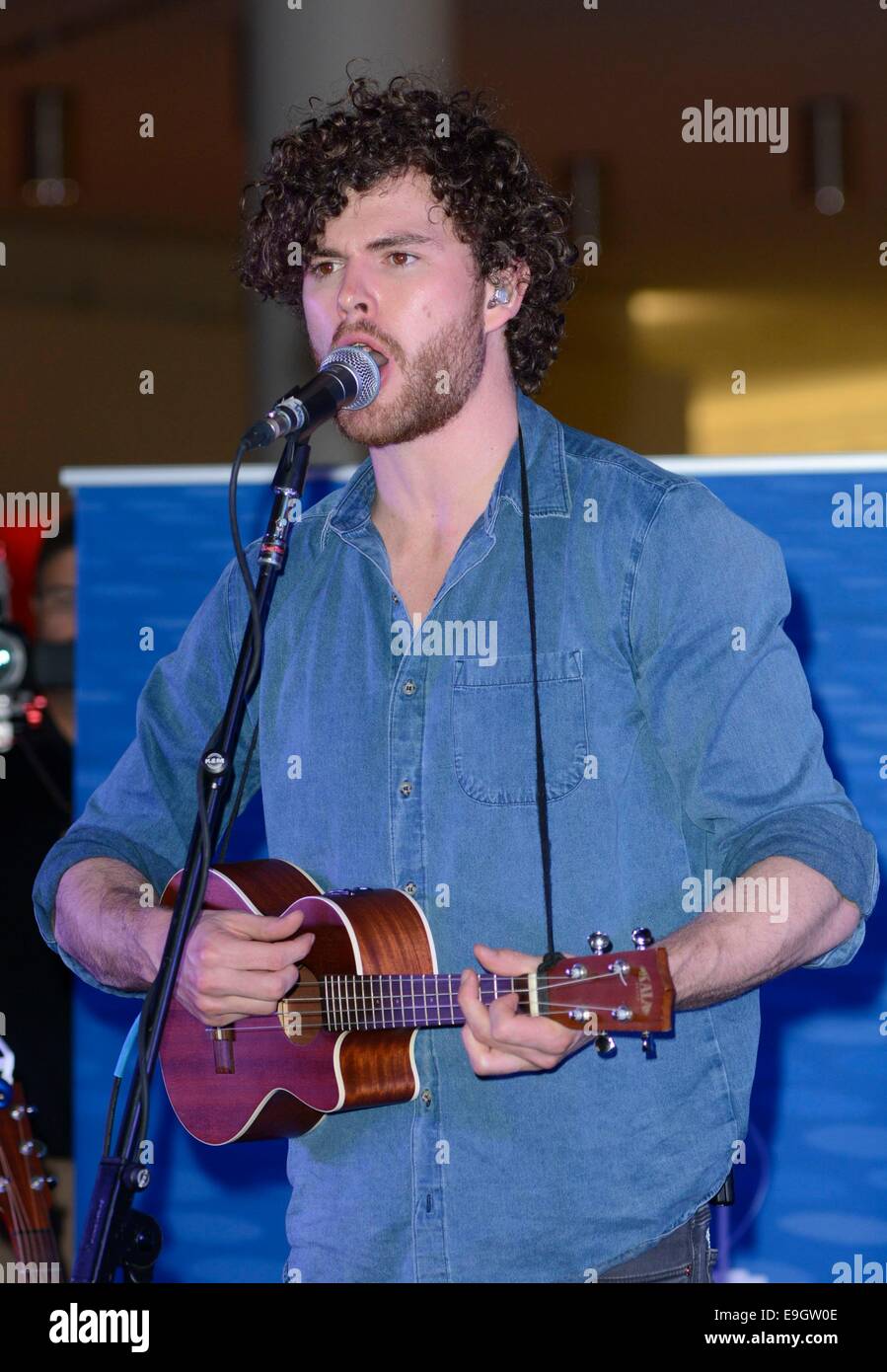 New York, NY, USA. 27th Oct, 2014. Vance Joy in attendance for JetBlue ...