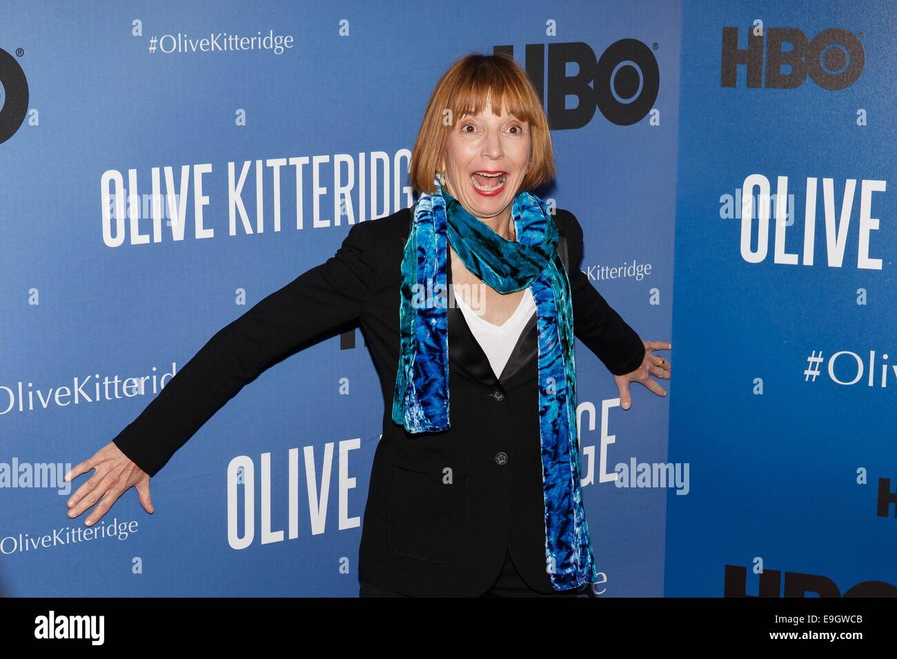New York, NY, USA. 27th Oct, 2014. Jane Anderson at arrivals for OLIVE ...