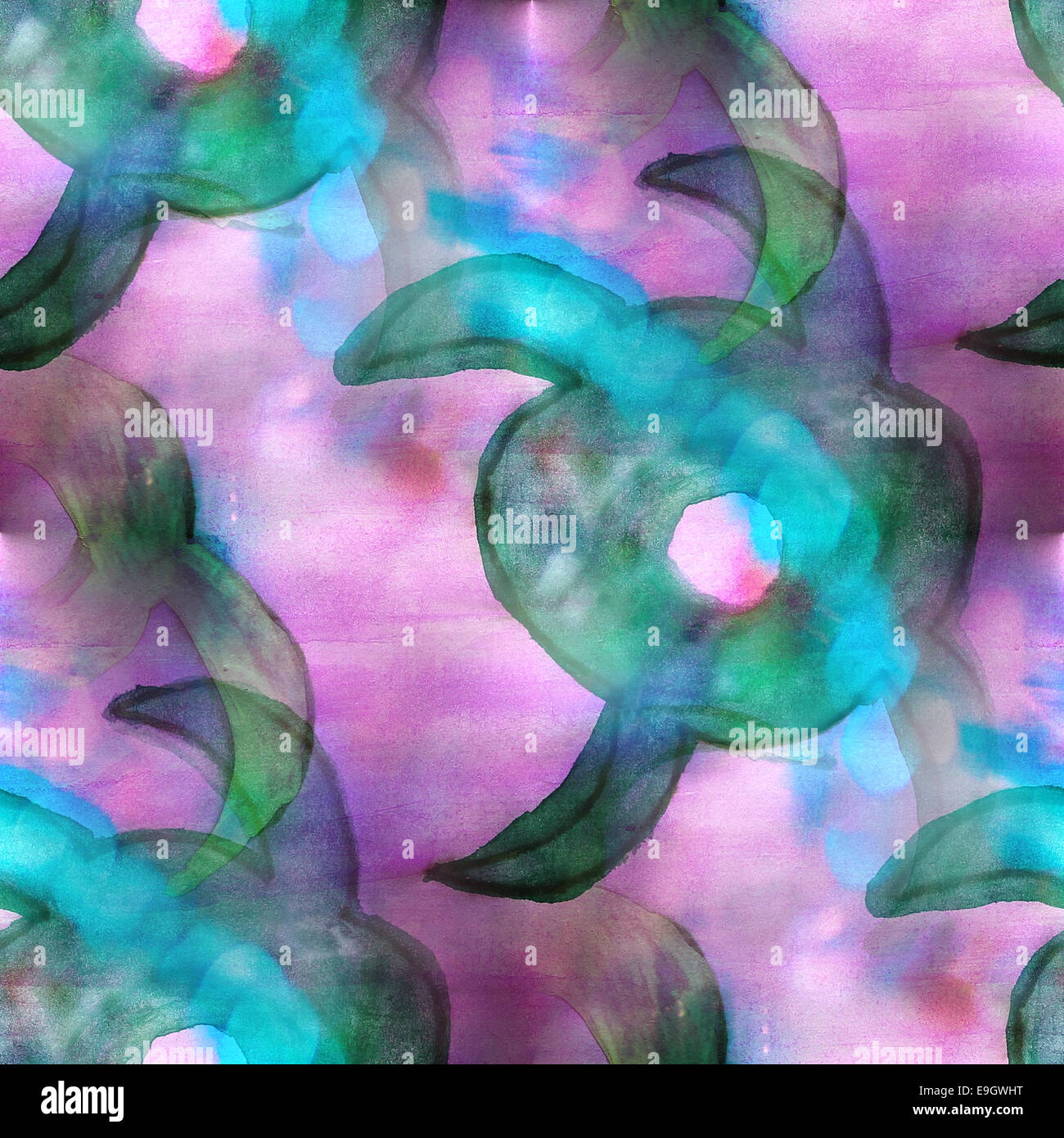 art splash background texture green, purple abstract watercolor Stock ...