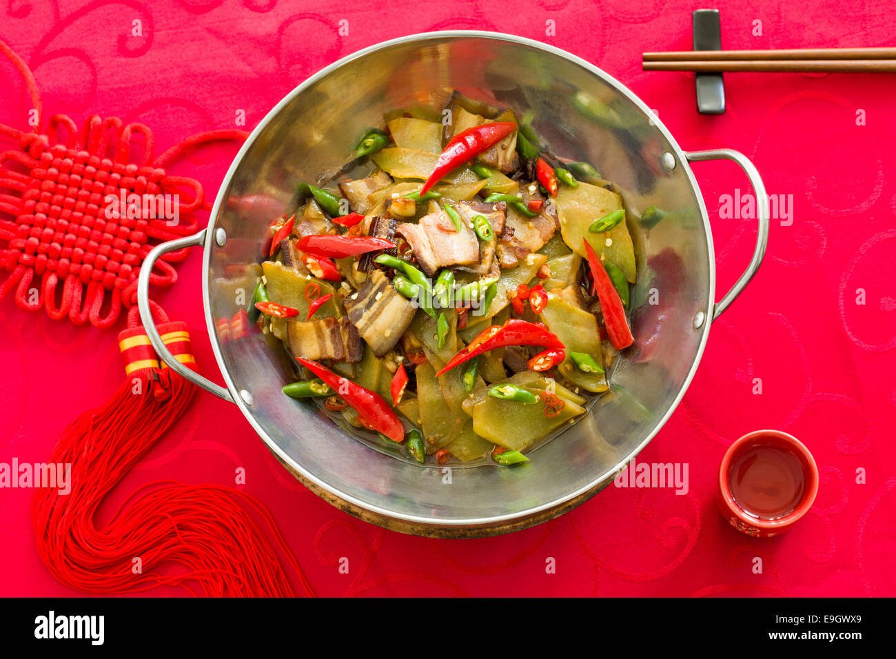 Traditional chinese cured meat hi-res stock photography and images - Alamy