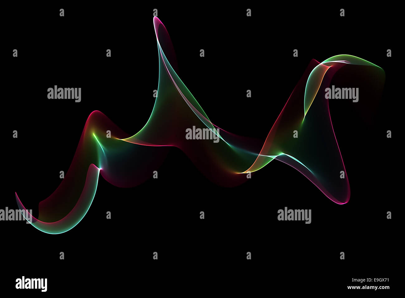 Colorful wave hi-res stock photography and images - Alamy