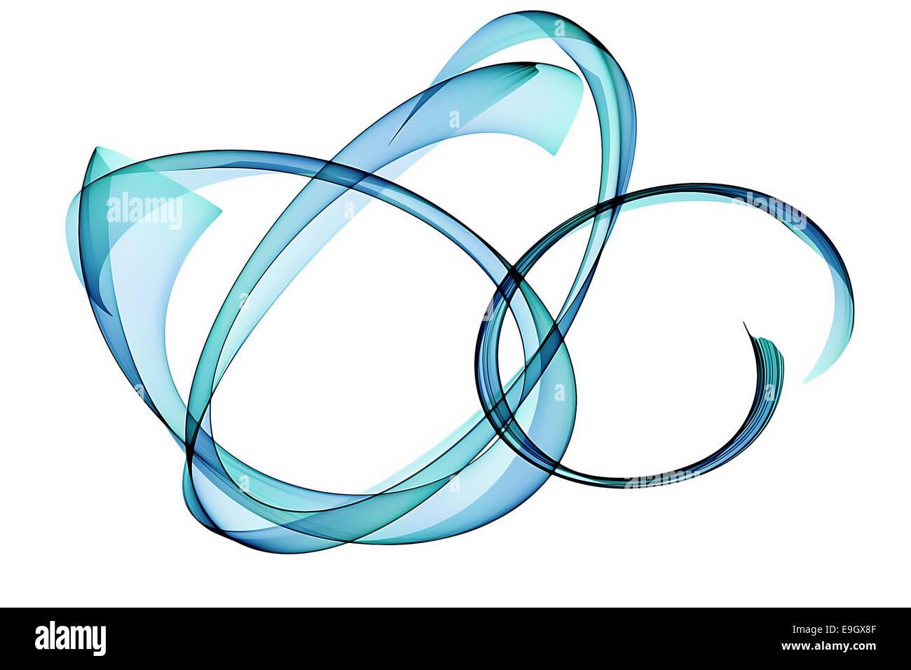original abstract blue design template Stock Photo - Alamy