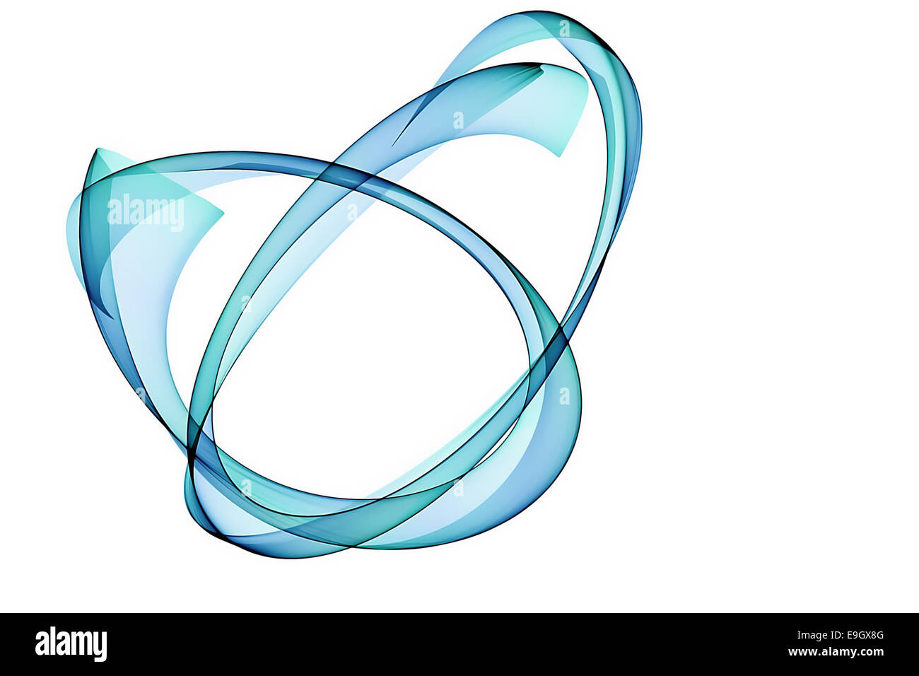 original abstract blue design template Stock Photo - Alamy