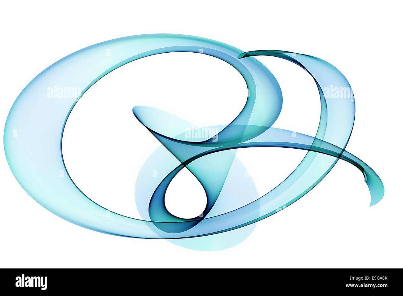 original abstract blue design template Stock Photo - Alamy