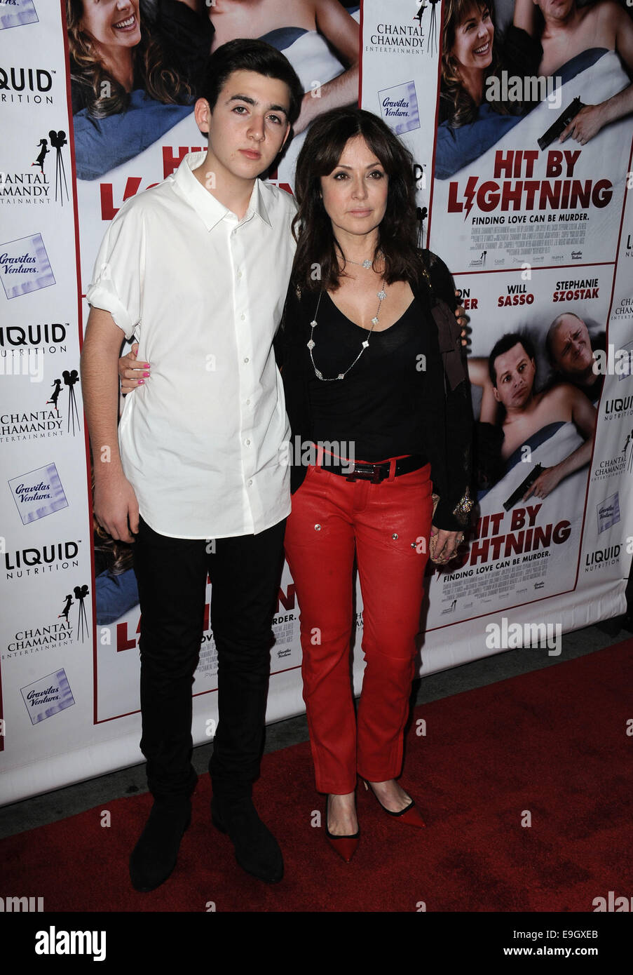 Los Angeles, CA, USA. 27th Oct, 2014. Harley Chamandy, Chantal Chamandy ...