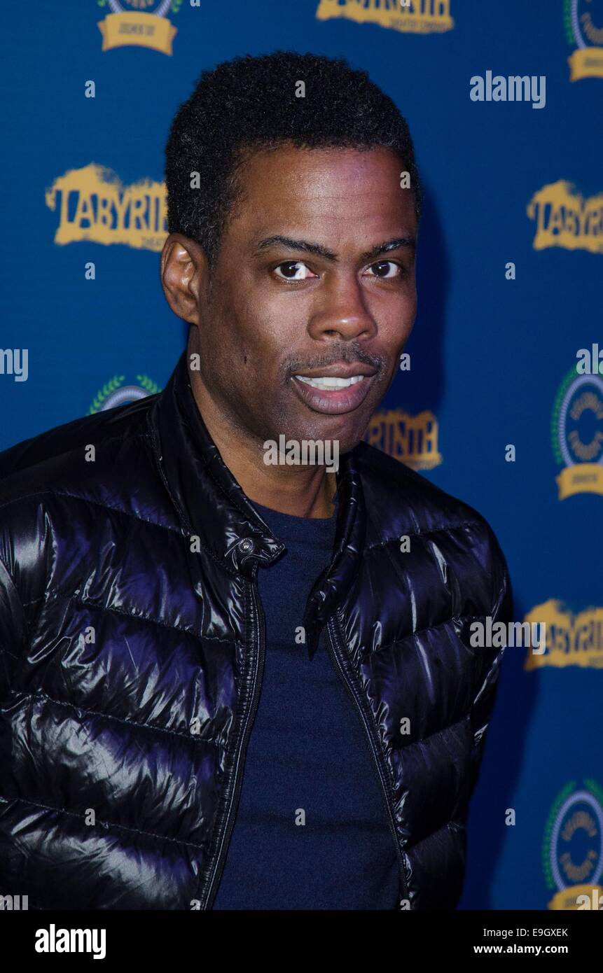 New York, NY, USA. 27th Oct, 2014. Chris Rock at arrivals for Labyrinth ...