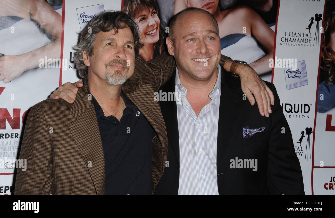 Los Angeles, CA, USA. 27th Oct, 2014. Will Sasso, Peter Farrell ...