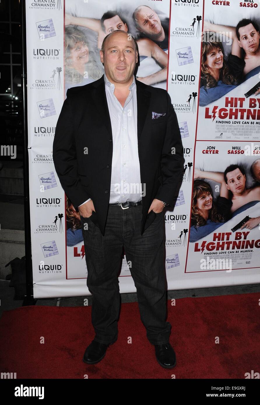 Los Angeles, CA, USA. 27th Oct, 2014. Will Sasso at arrivals for HIT BY ...