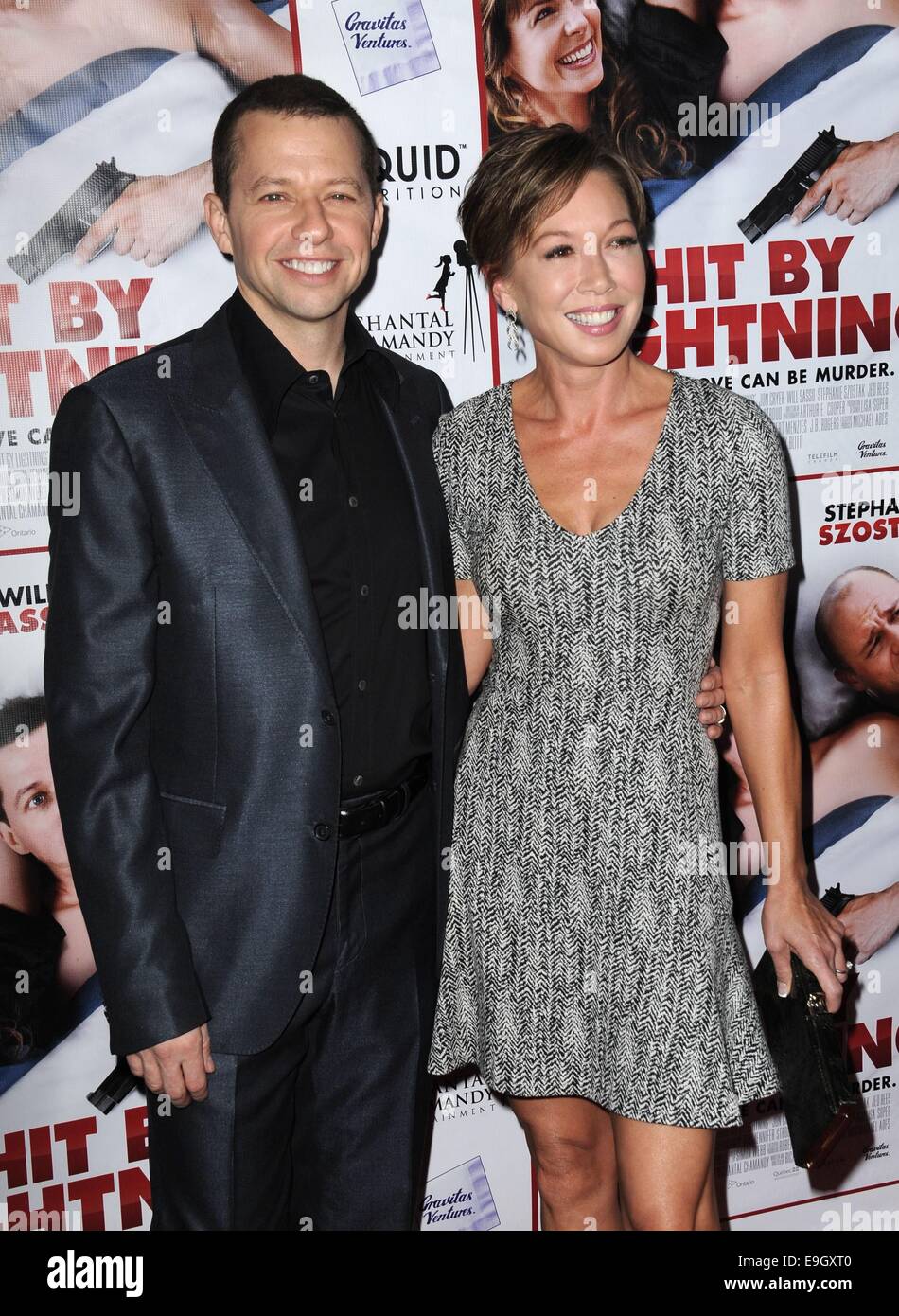 Los Angeles, CA, USA. 27th Oct, 2014. Jon Cryer, Lisa Joyner at ...