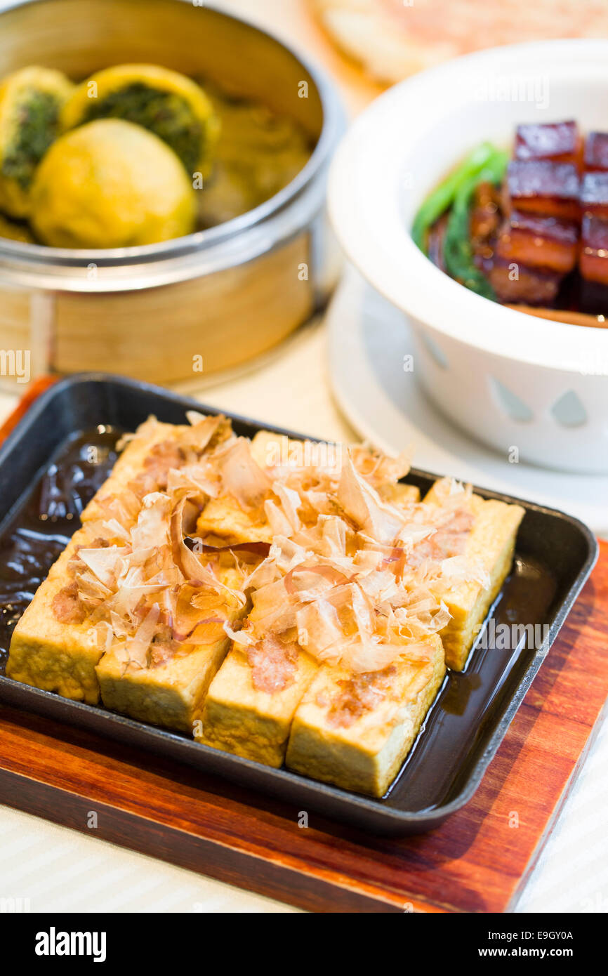 Chinese cuisine tofu Stock Photo - Alamy