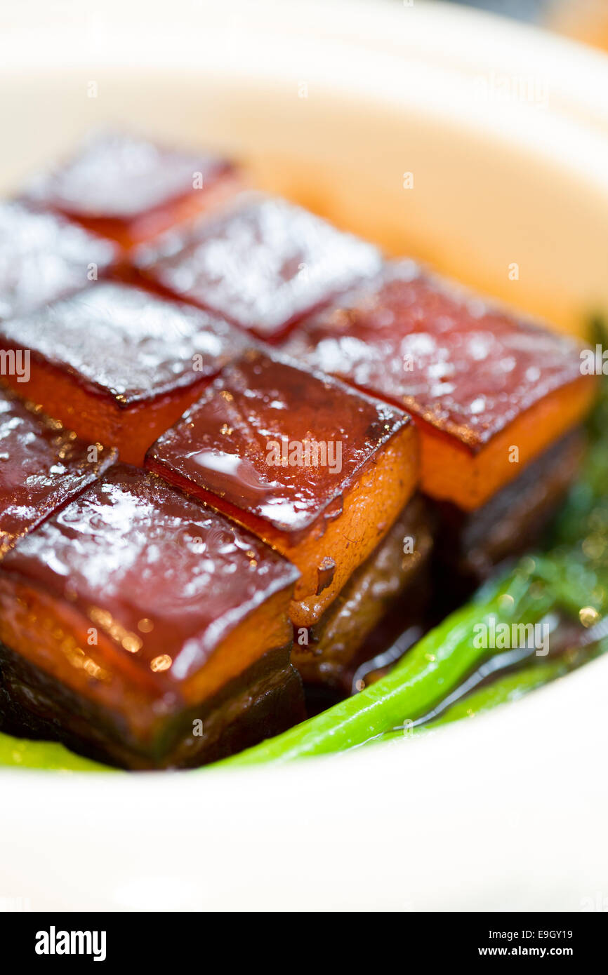 Chinese cuisine Dongpo meat Stock Photo - Alamy