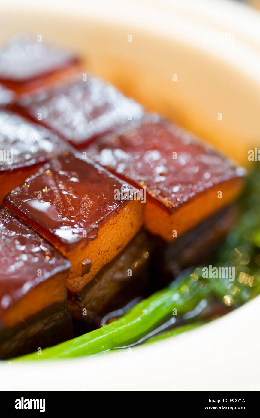 Chinese cuisine Dongpo meat Stock Photo - Alamy