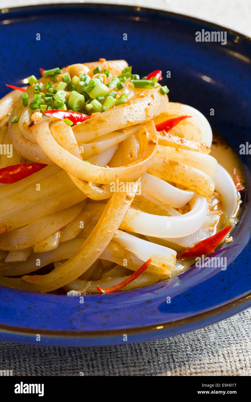 Traditional Chinese food cold rice noodles Stock Photo - Alamy