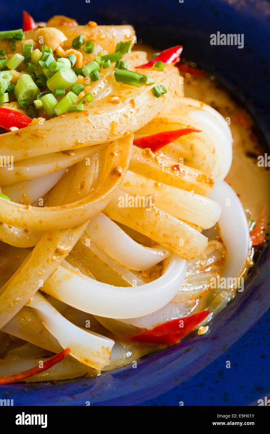 Traditional Chinese food cold rice noodles Stock Photo - Alamy