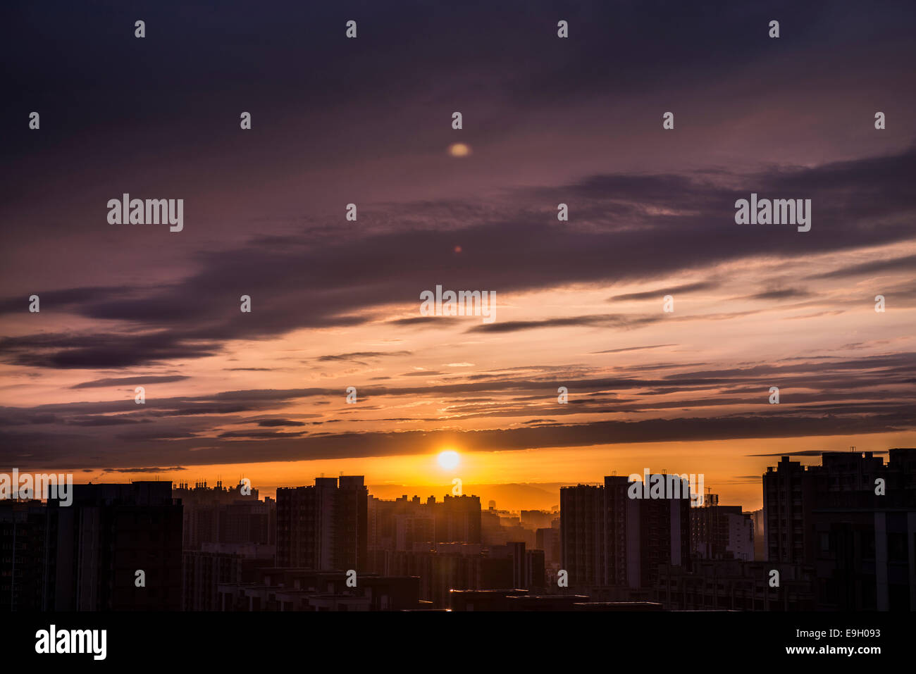 Sunset in beijing hi-res stock photography and images - Alamy
